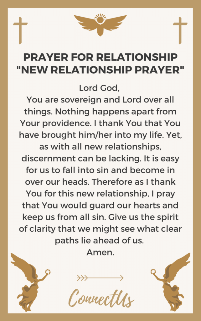 Prayer For A Relationship With A Specific Person